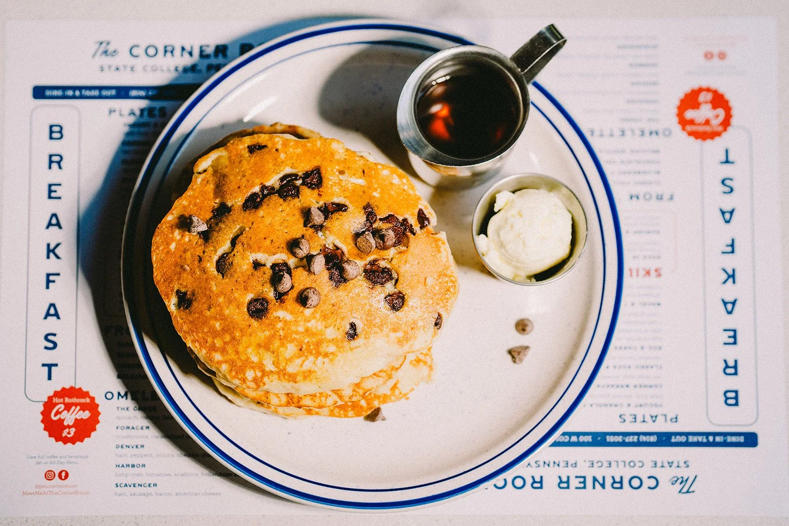 Breakfast Menu — The Corner Room