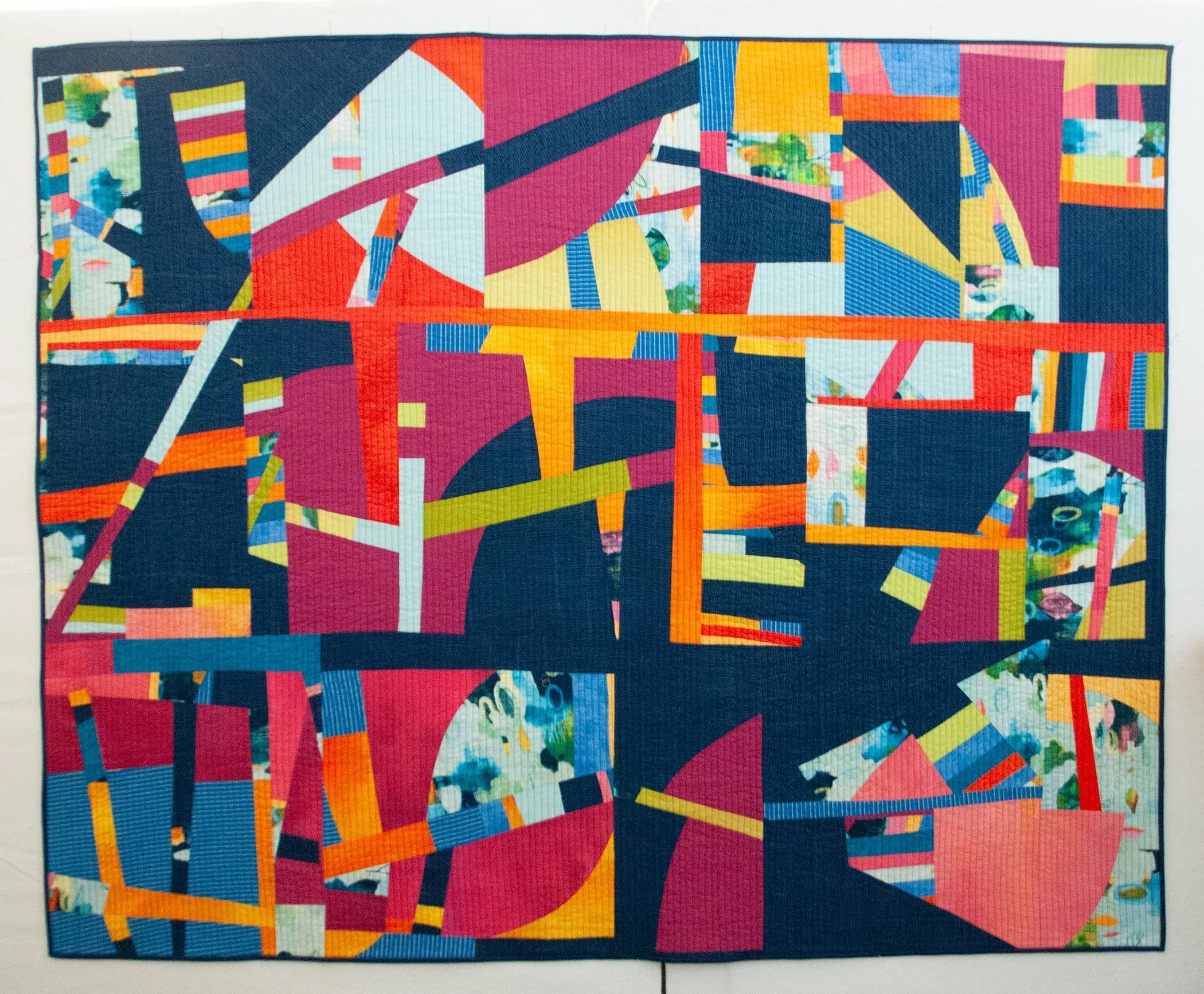 Textile Abstracts — Carol Miraben Art Studio
