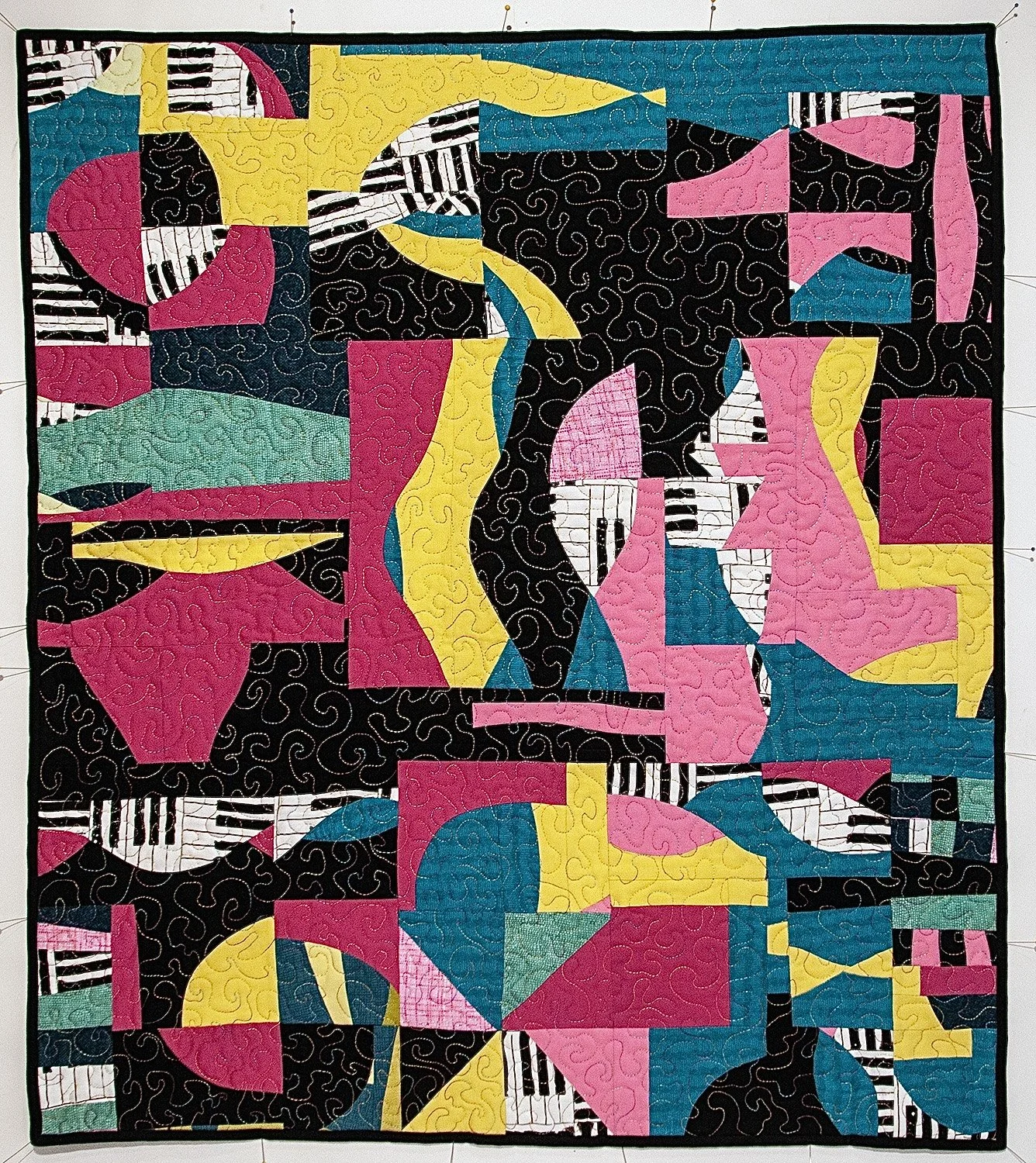 Textile Abstracts — Carol Miraben Art Studio