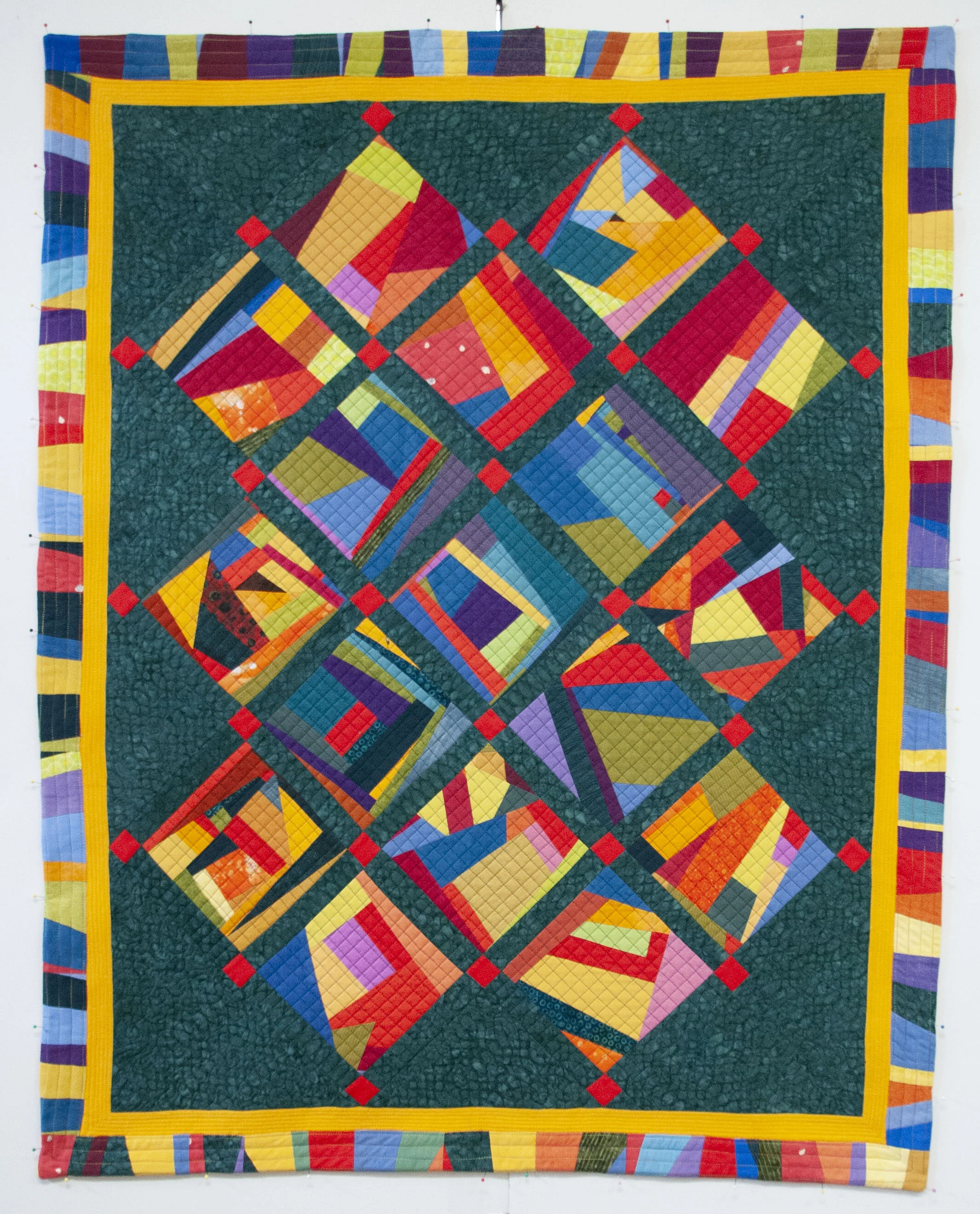 Textile Abstracts — Carol Miraben Art Studio