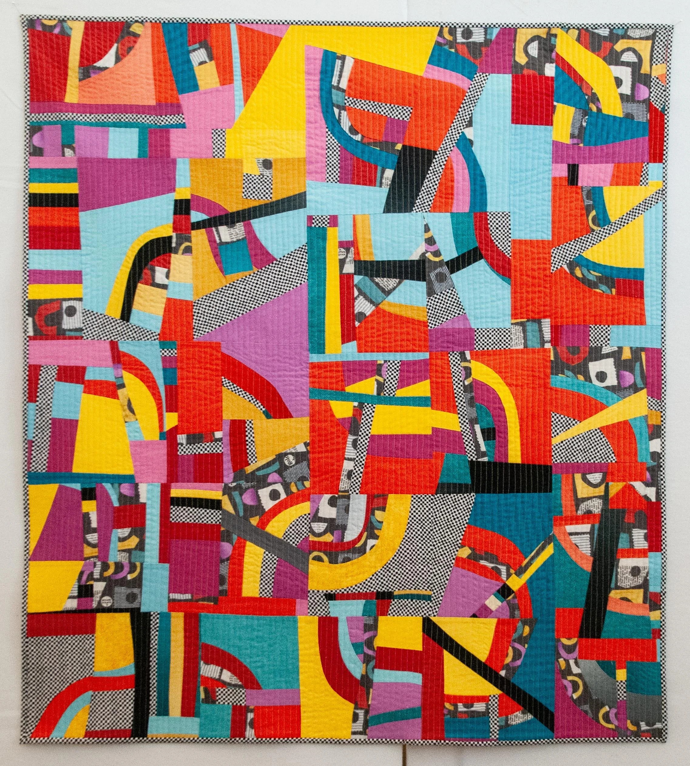 Textile Abstracts — Carol Miraben Art Studio