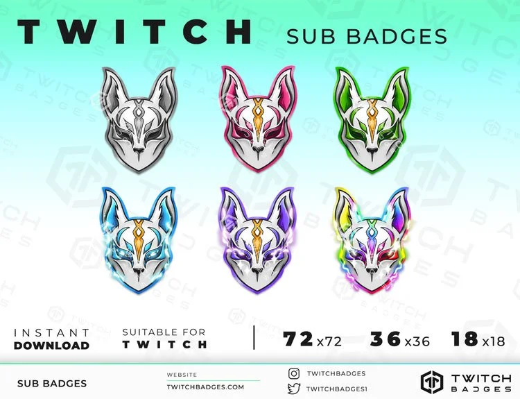 Twitch Badges/ Free Twitch Badges