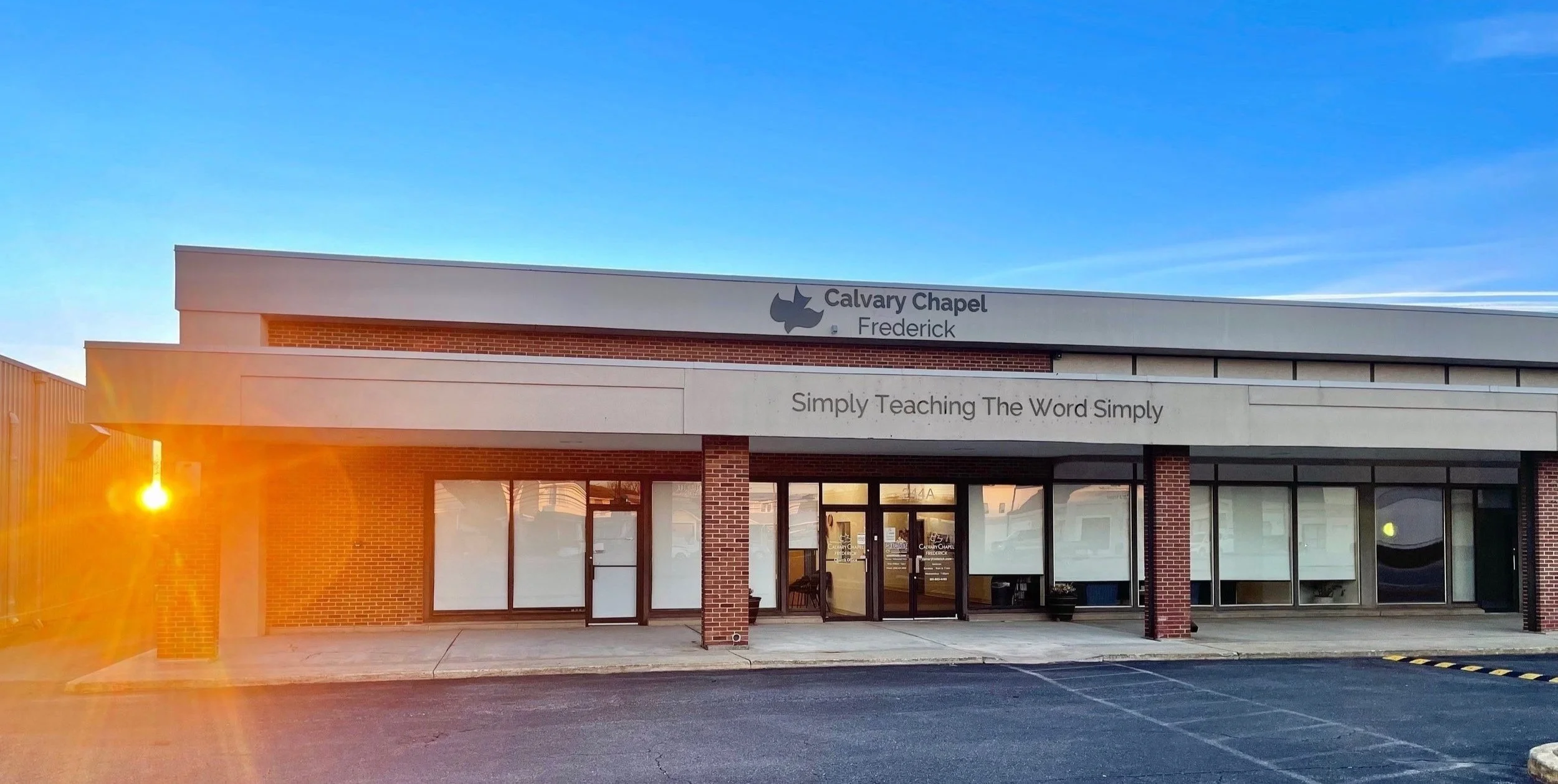 I'm New — Calvary Chapel Frederick