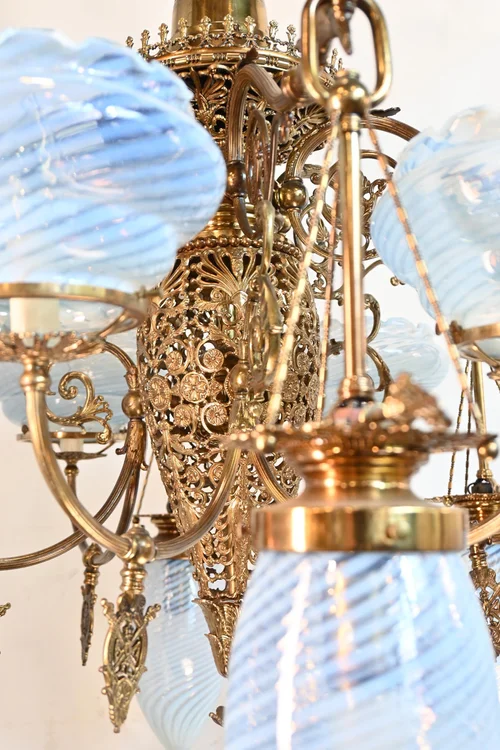 Early Electric & Gas-Converted Fixtures with Historic Detail ...