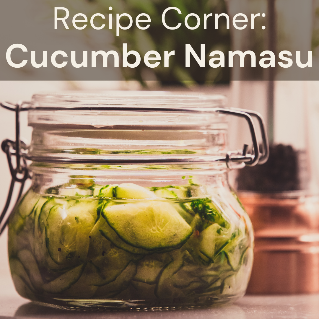 Cucumber Namasu — Japanese American Society of Central Oregon
