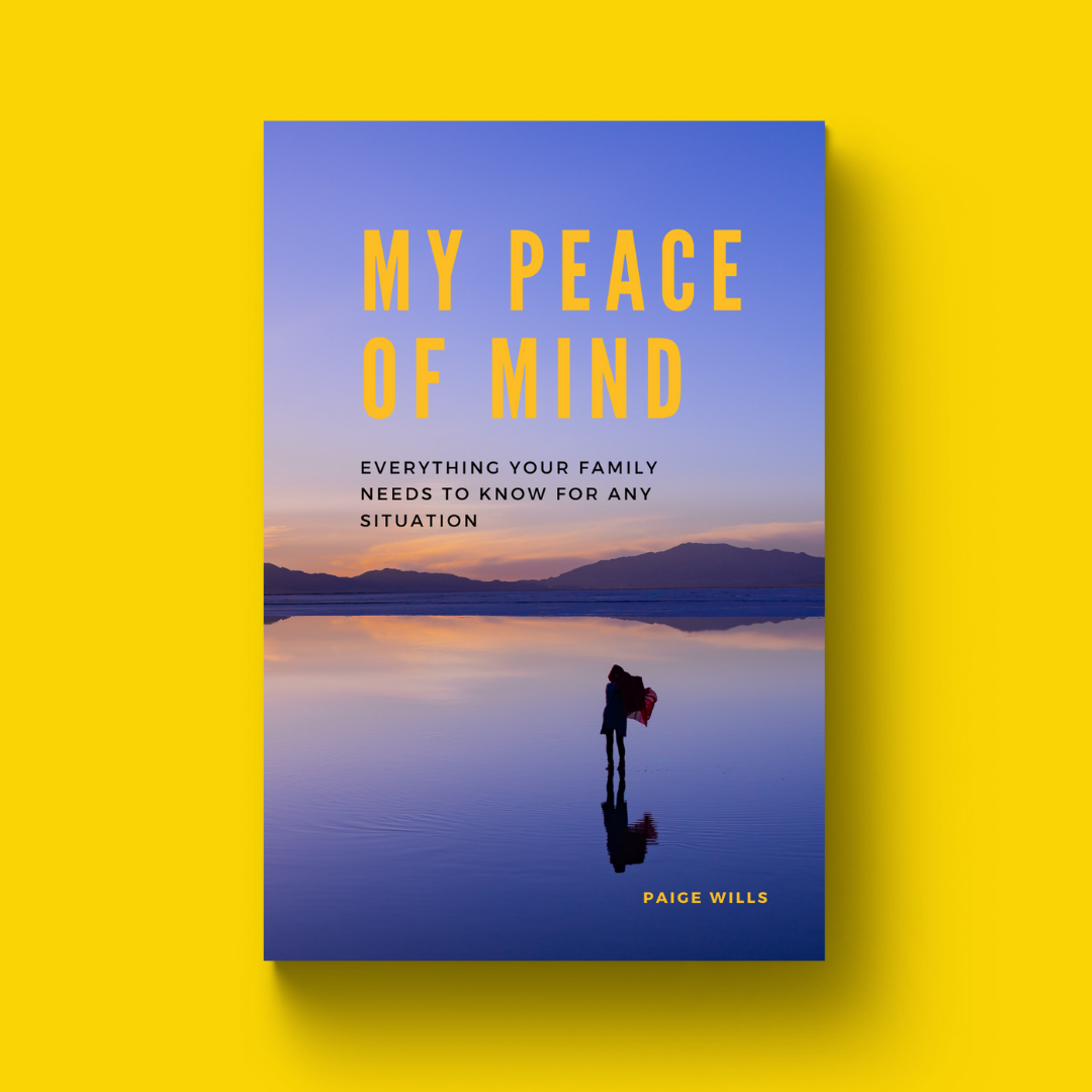 My Peace of Mind - Book — My Peace of Mind