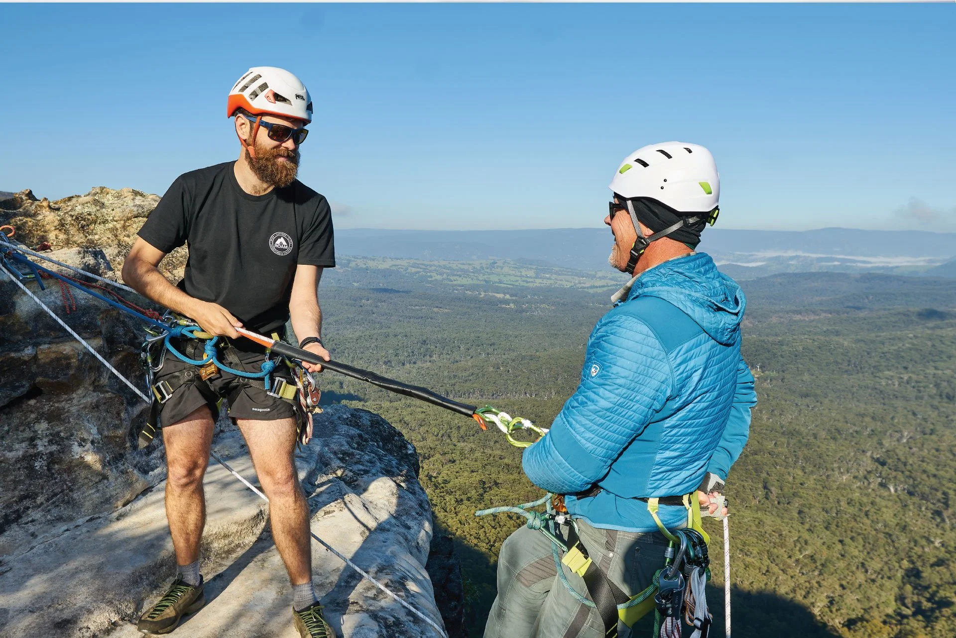 Abseiling and Empress Canyon — ROAM