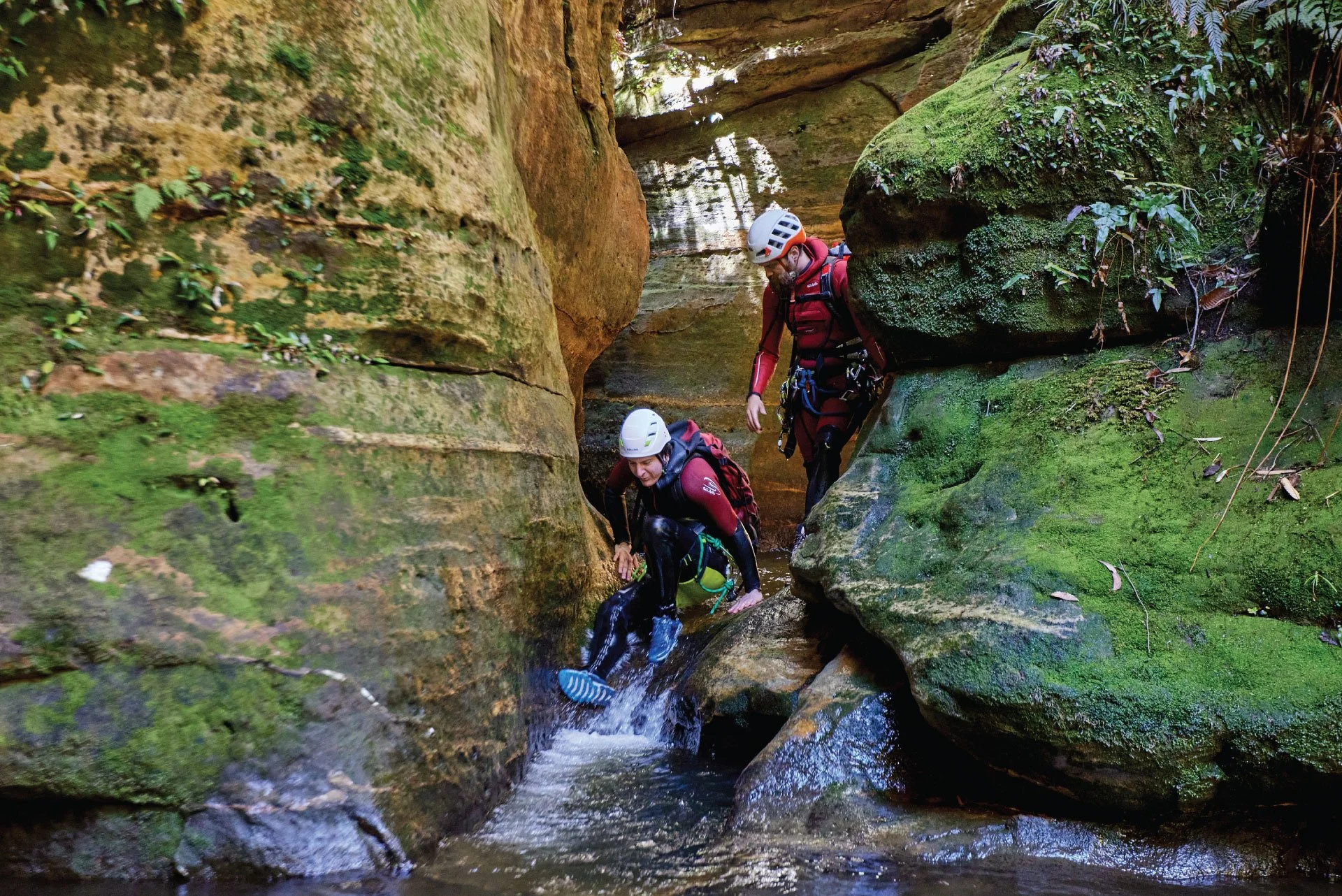 Abseiling and Empress Canyon — ROAM