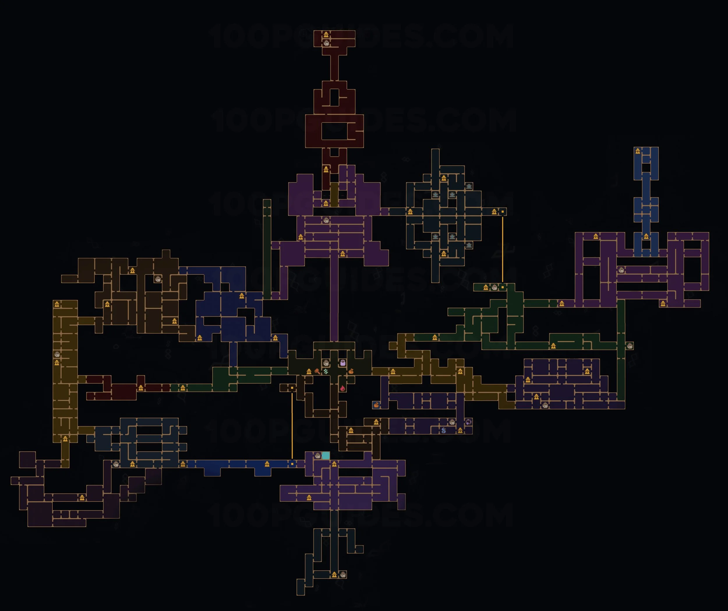 Blasphemous 2 Full 100% Empty Map (Second Pilgrimage Trophy Guide ...