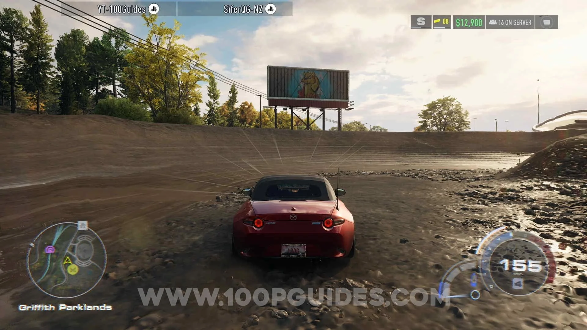 Need For Speed Unbound Griffith Parklands All Collectible Locations ...