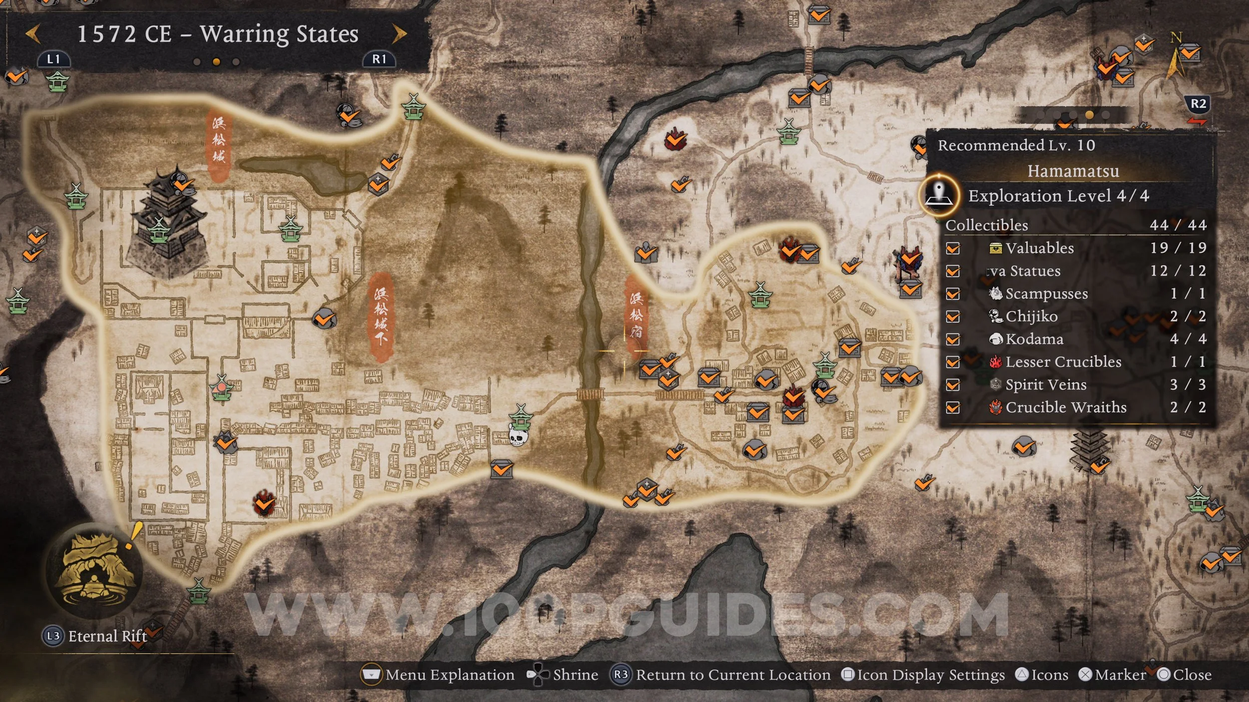 Nioh 3 Hamamatsu All Collectible Locations — 100% Guides
