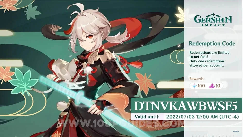 Genshin Impact 2.8 Livestream Primogem Codes — 100% Guides