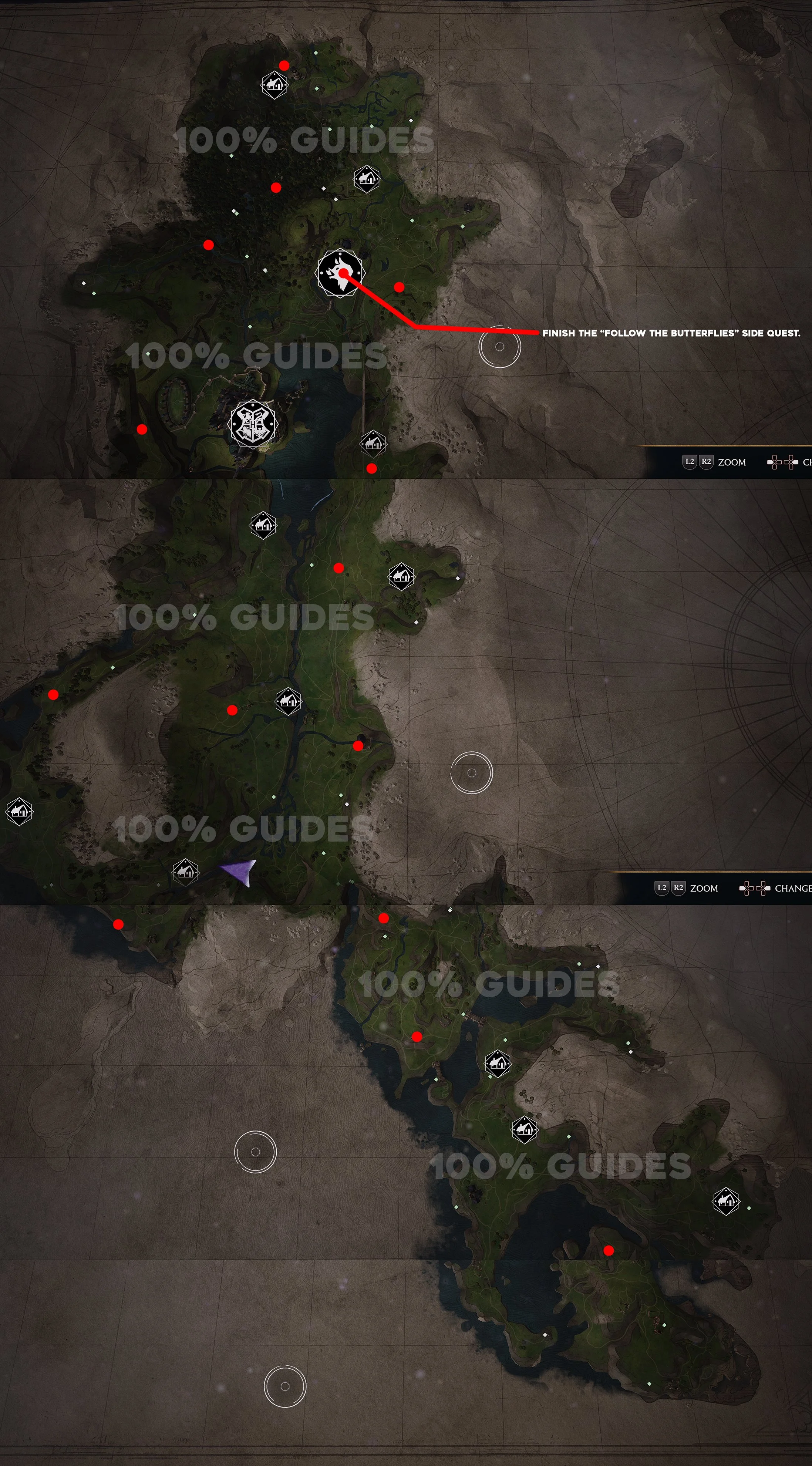 Hogwarts Legacy All Butterfly Locations — 100% Guides