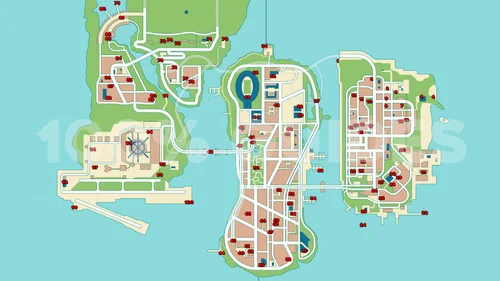 Grand Theft Auto 3 Definitive Edition All 100 Hidden Package Locations ...