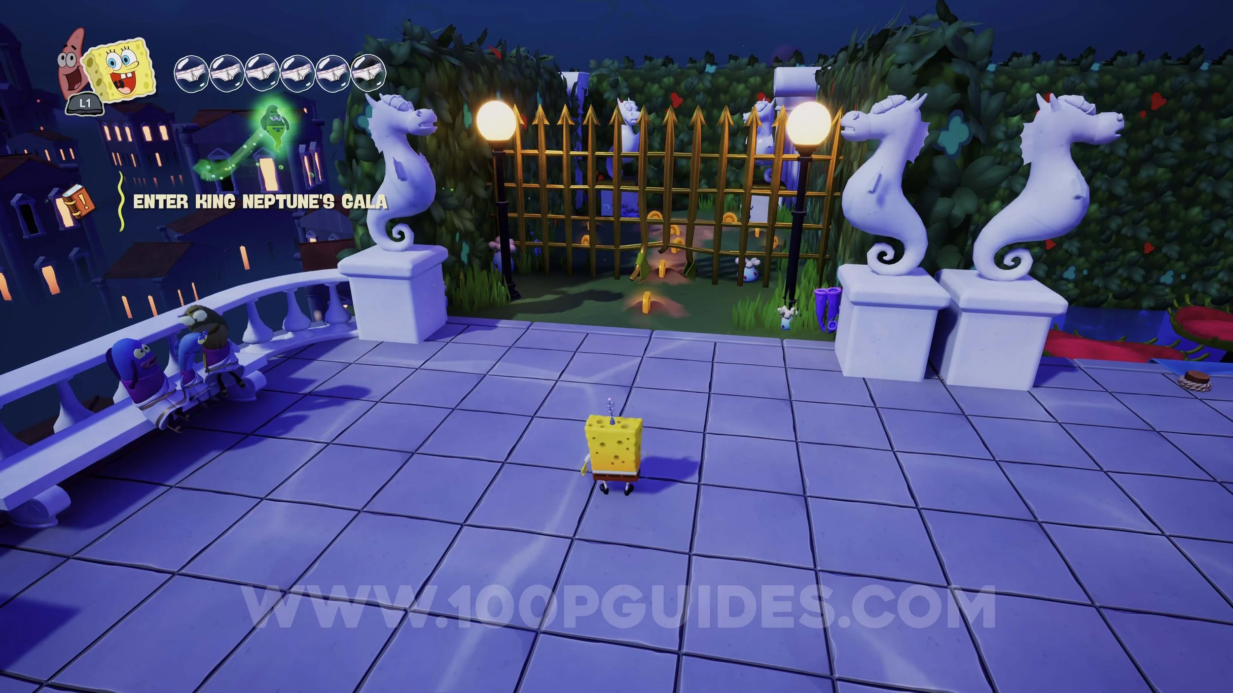 SpongeBob SquarePants: Titans Of The Tide Neptune’s Palace All Chests ...