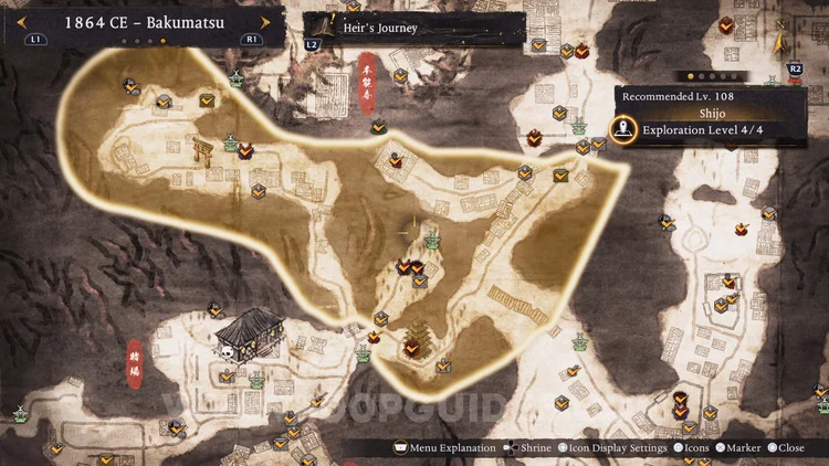 Nioh 3 Shijo All Collectible Locations — 100% Guides