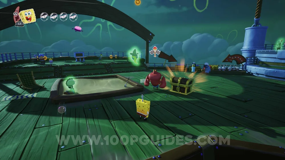 SpongeBob SquarePants: Titans Of The Tide Floating Patty All Chests ...