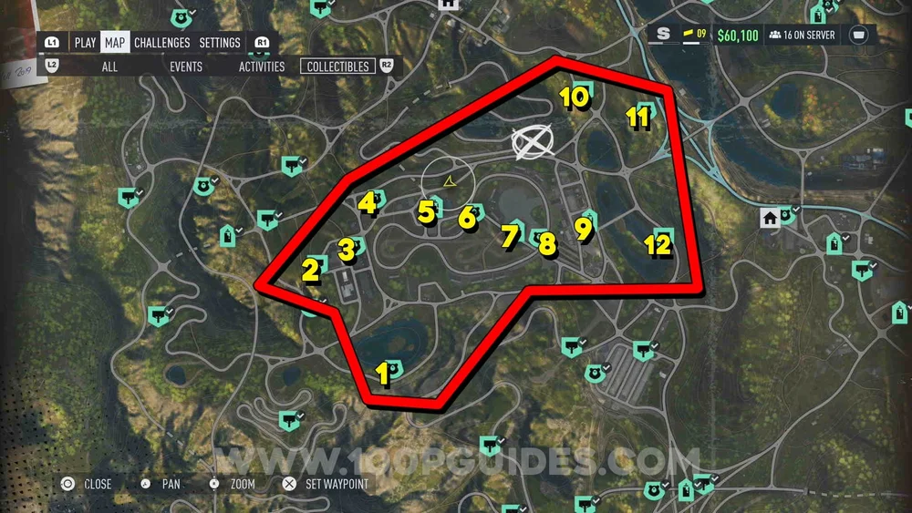 Need For Speed Unbound Kennedy Test Track All Collectible Locations ...
