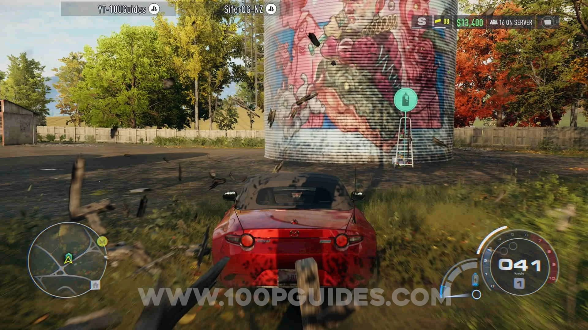 Need For Speed Unbound Griffith Parklands All Collectible Locations ...