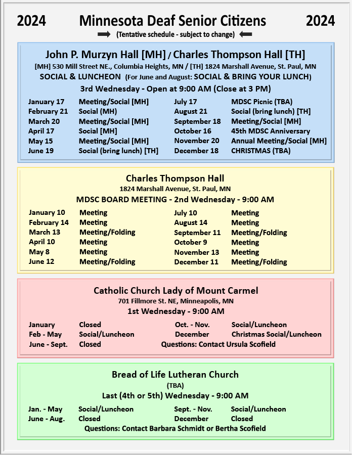 Minnesota Deaf Senior Citizens