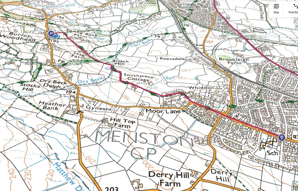 40 mins -Menston to The Hermit — The Hermit Inn - Burley Woodhead