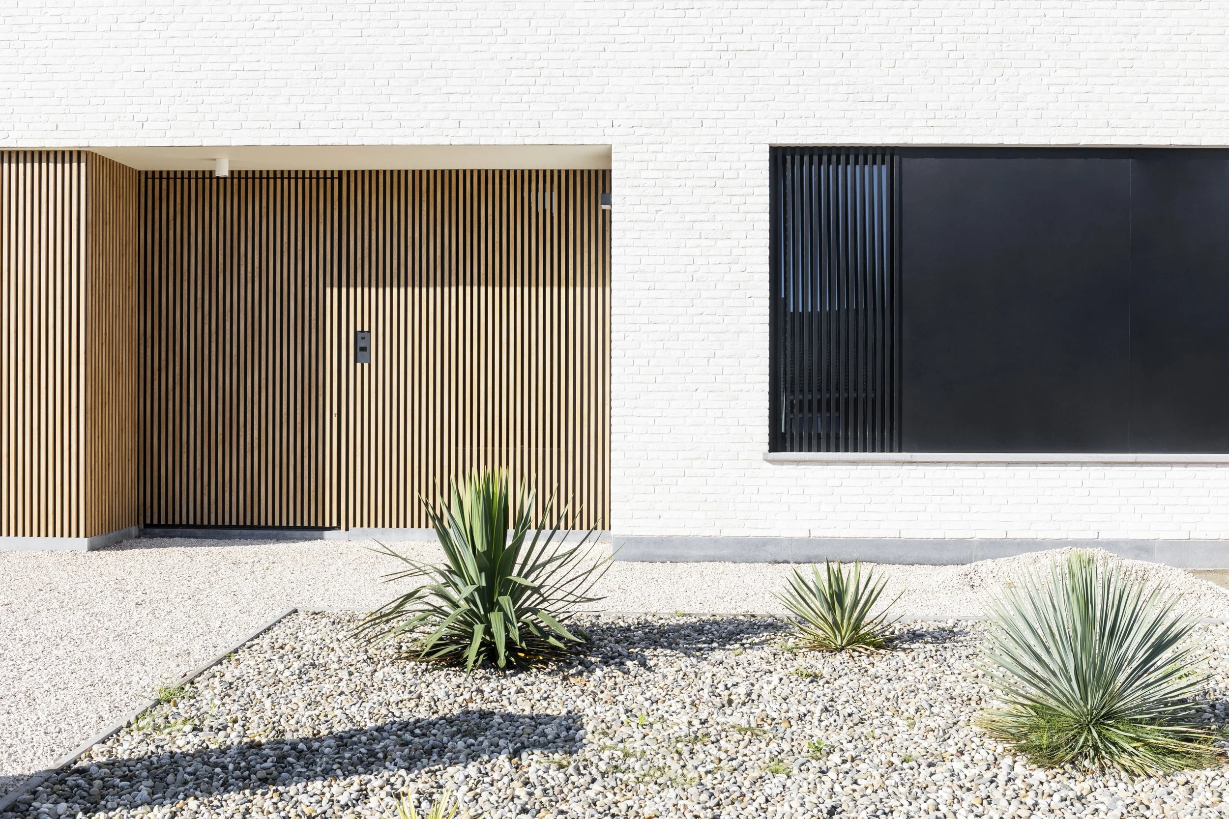 Woning met gevelbekleding in houtlook - MOODS — Mato NL