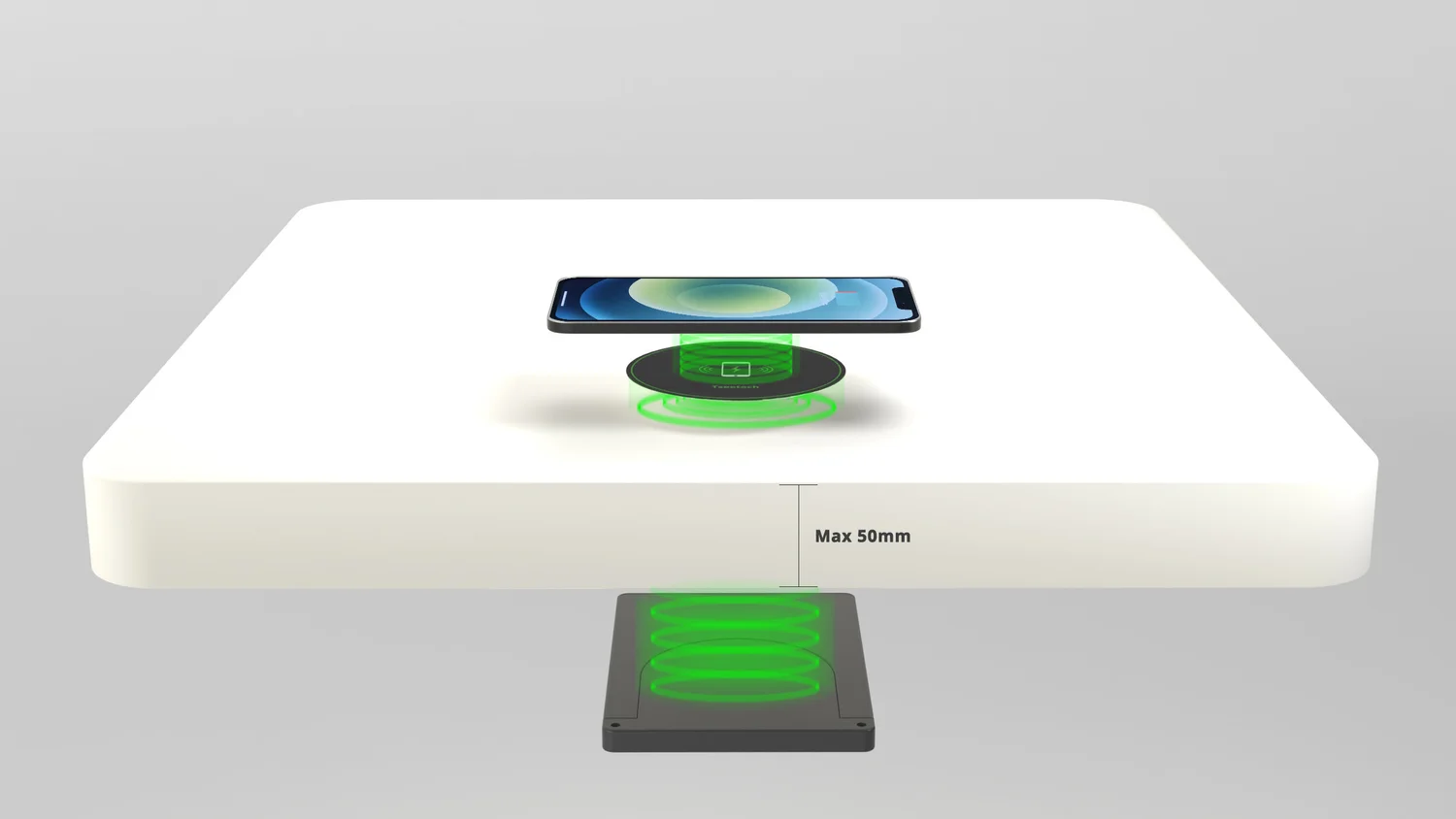 Through Surface Wireless Charger | Power Up Effortlessly – Get Started ...