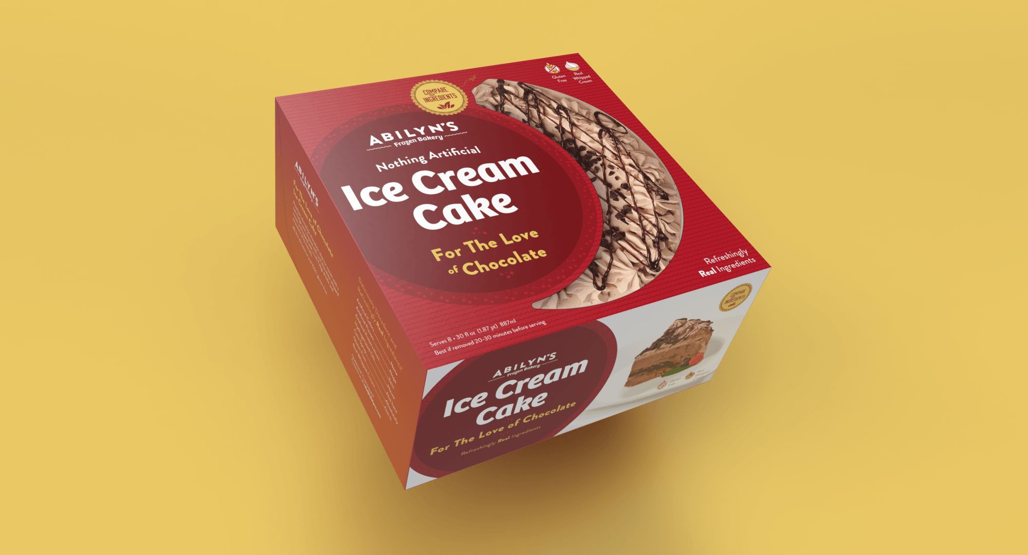 Ice Cream Cake Branding — Ora | Brand Strategy + Design