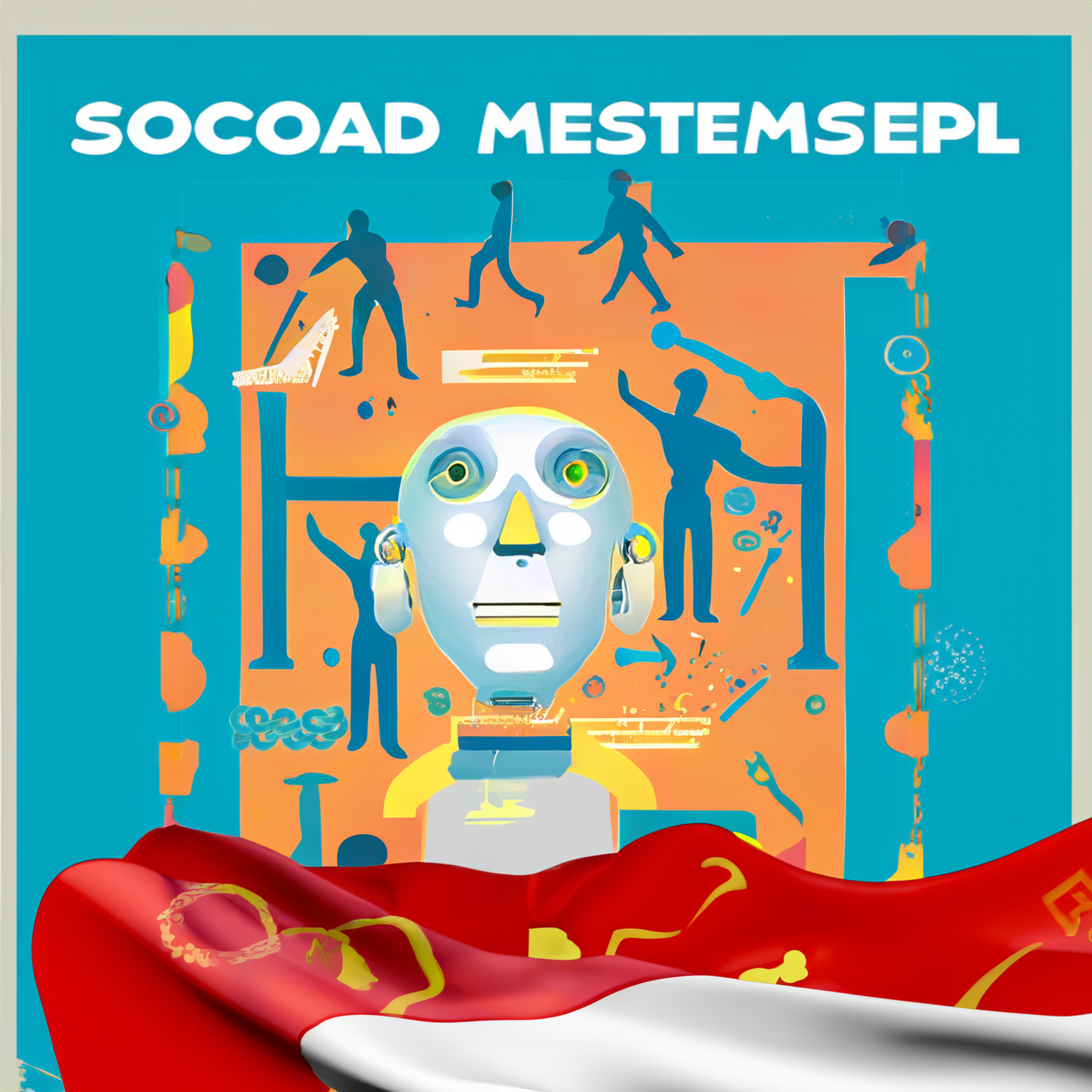 AI and Socialism — A C - Alessandro Caruana Art