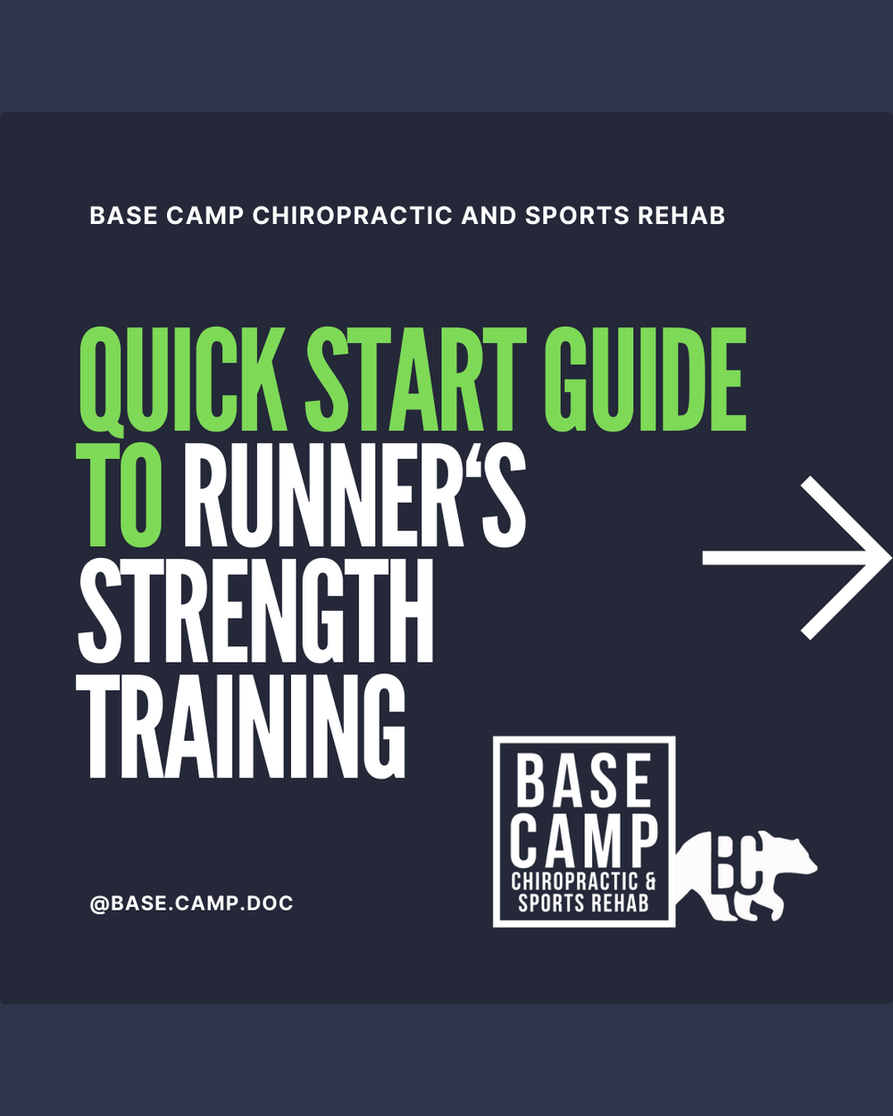 Run Strength Cheat Sheet — Sports Chiropractor Vernon BC