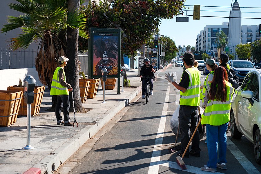 Adding Protected Bike Lanes Is a Huge Win — Now For Keeping Them Clean ...