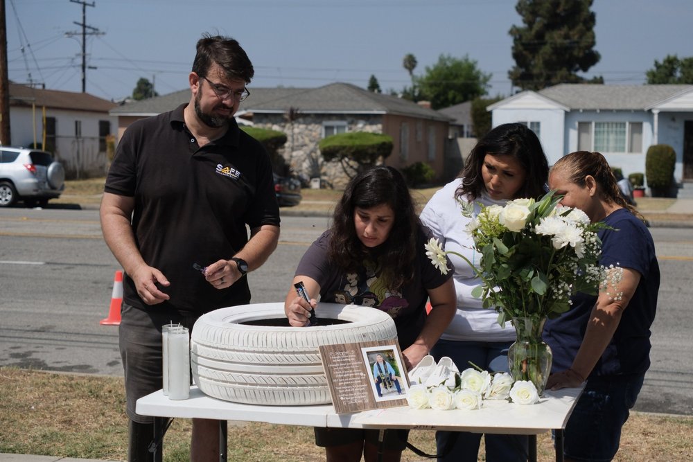 Ghost Tire Memorial — Streets Are For Everyone