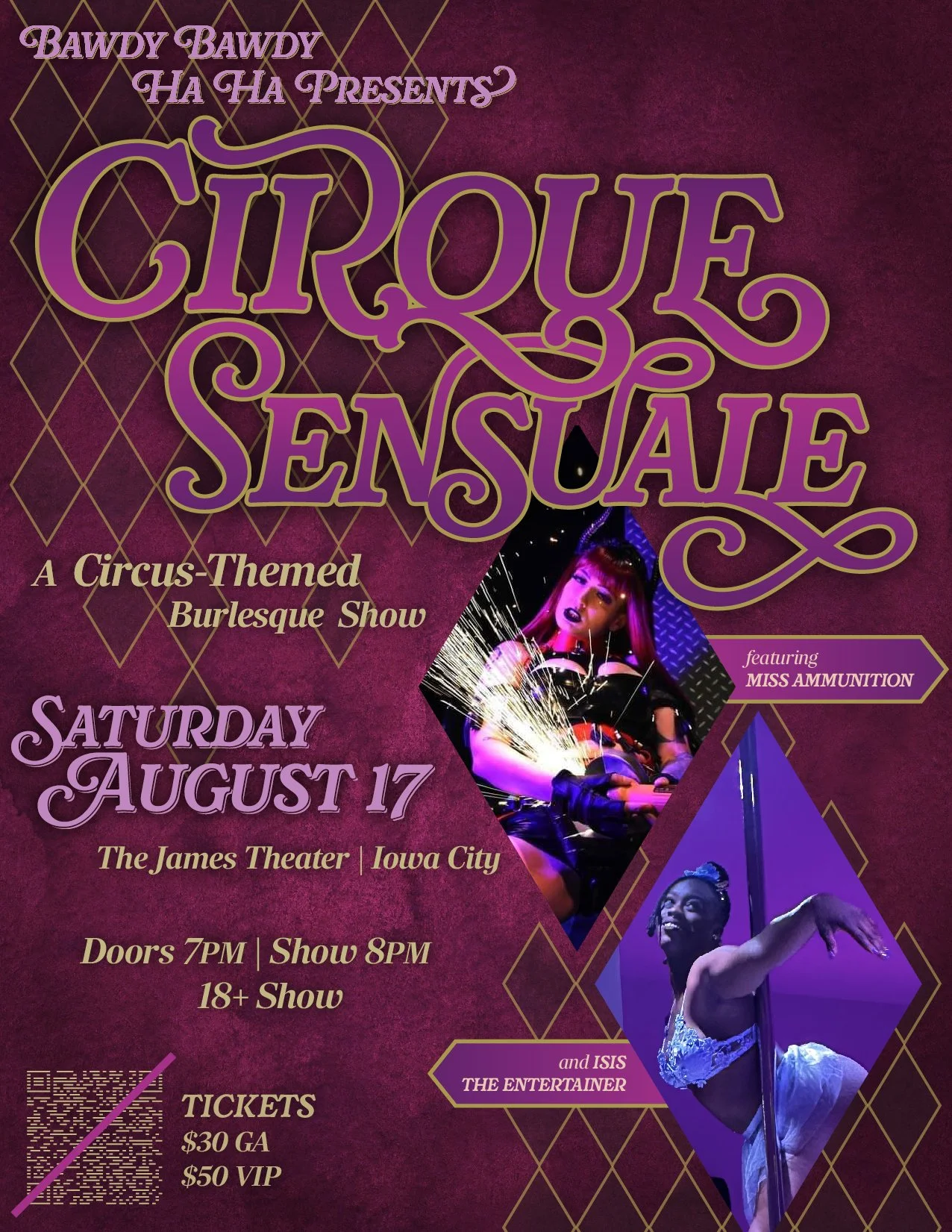 Events — The James Theater — Iowa City