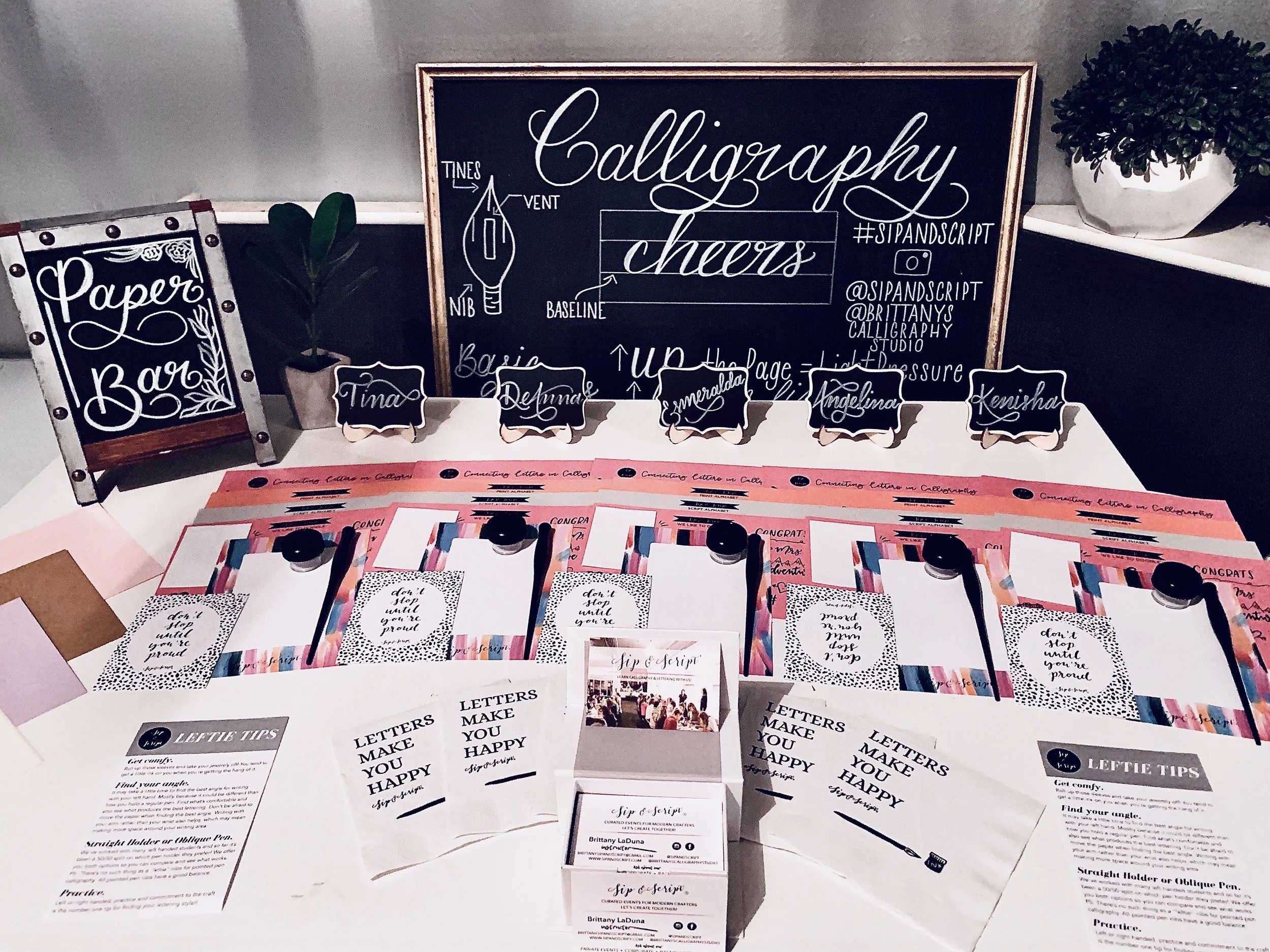 Denver Calligrapher/ Hand Engraver | Brittany
