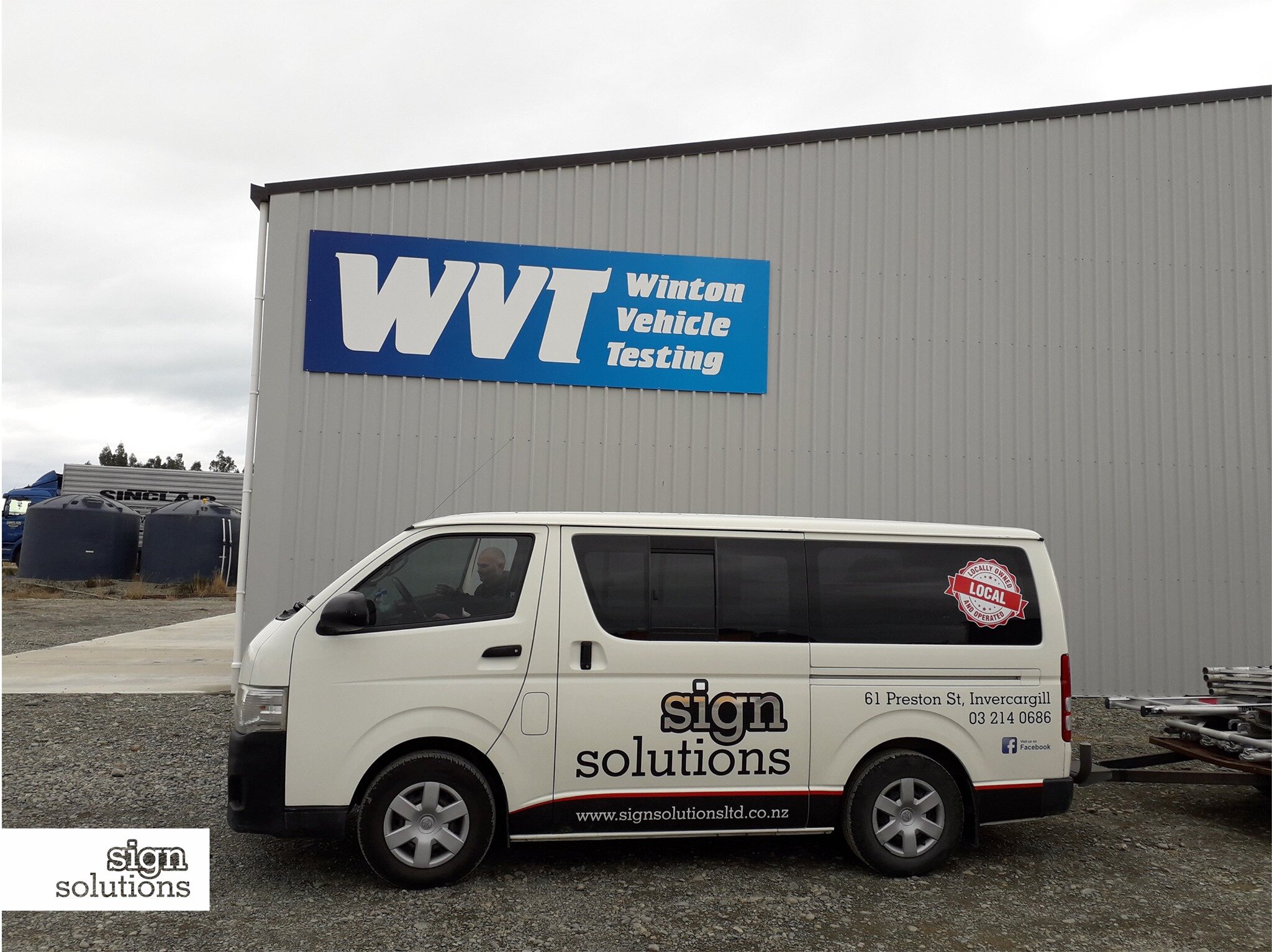 Building Signage — Sign Solutions | Signwriters Invercargill