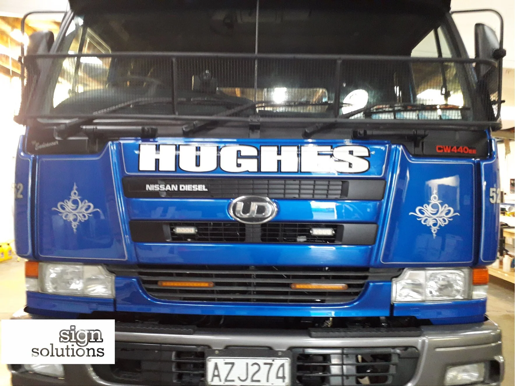 Heavy Machinery Signage — Sign Solutions | Signwriters Invercargill