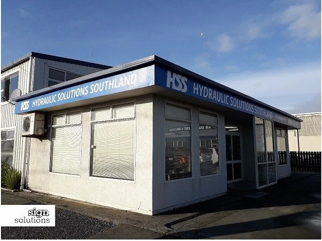 Building Signage — Sign Solutions | Signwriters Invercargill
