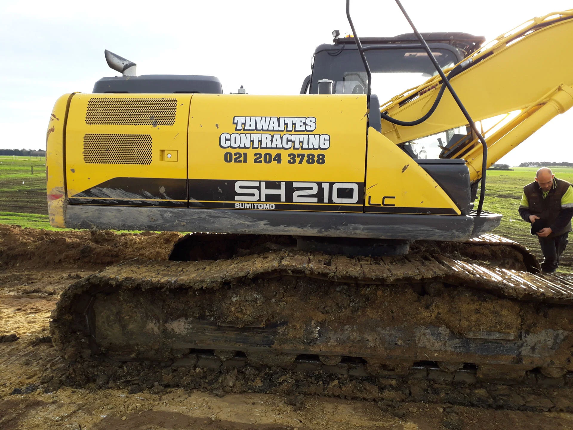 Heavy Machinery Signage — Sign Solutions | Signwriters Invercargill