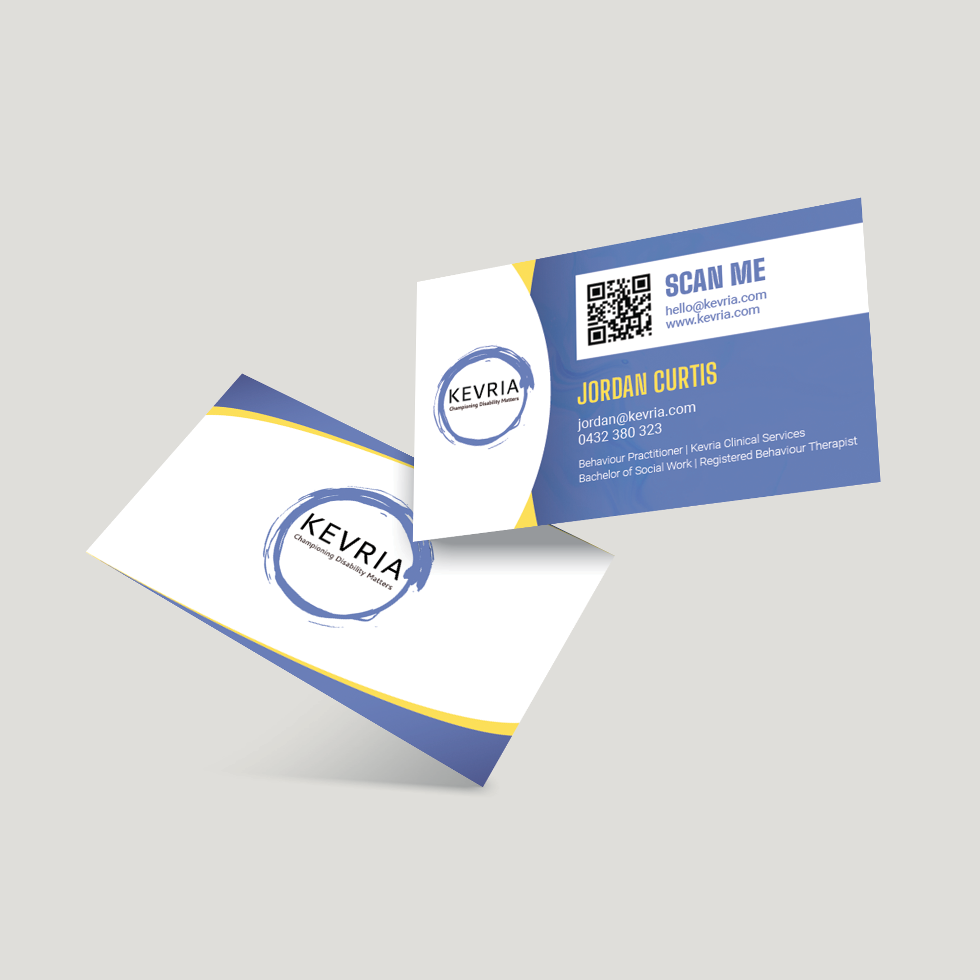 Disability Business Card Ideas