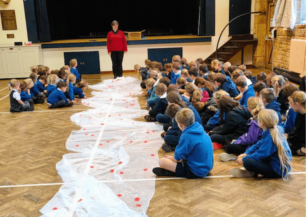 Remembrance Day at Blockley School — St Peter & St Paul - Blockley
