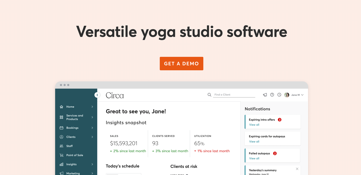 The best yoga class scheduling platforms for yoga studios