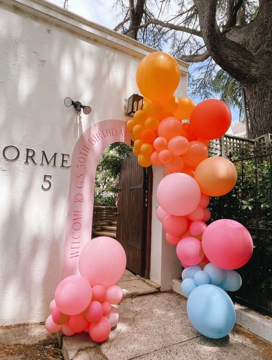 HONEY LANE | BLOG | Private Party at Villa Orme — Honey Lane - Sydney ...