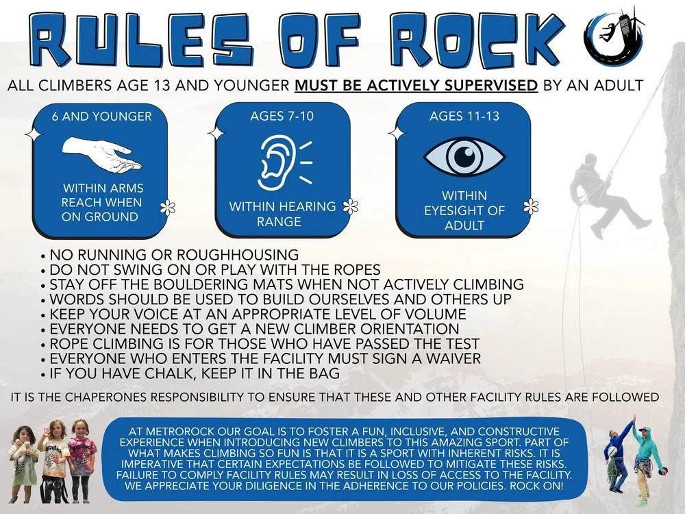 Rates — MetroRock Newburyport Rock Climbing Gym