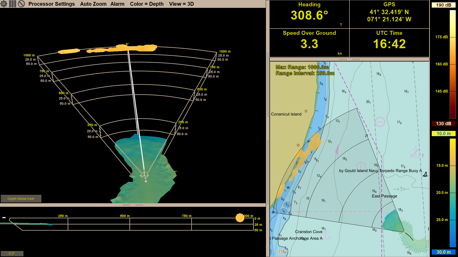 Screenshots — FarSounder 3D Forward Looking Sonar for Navigation