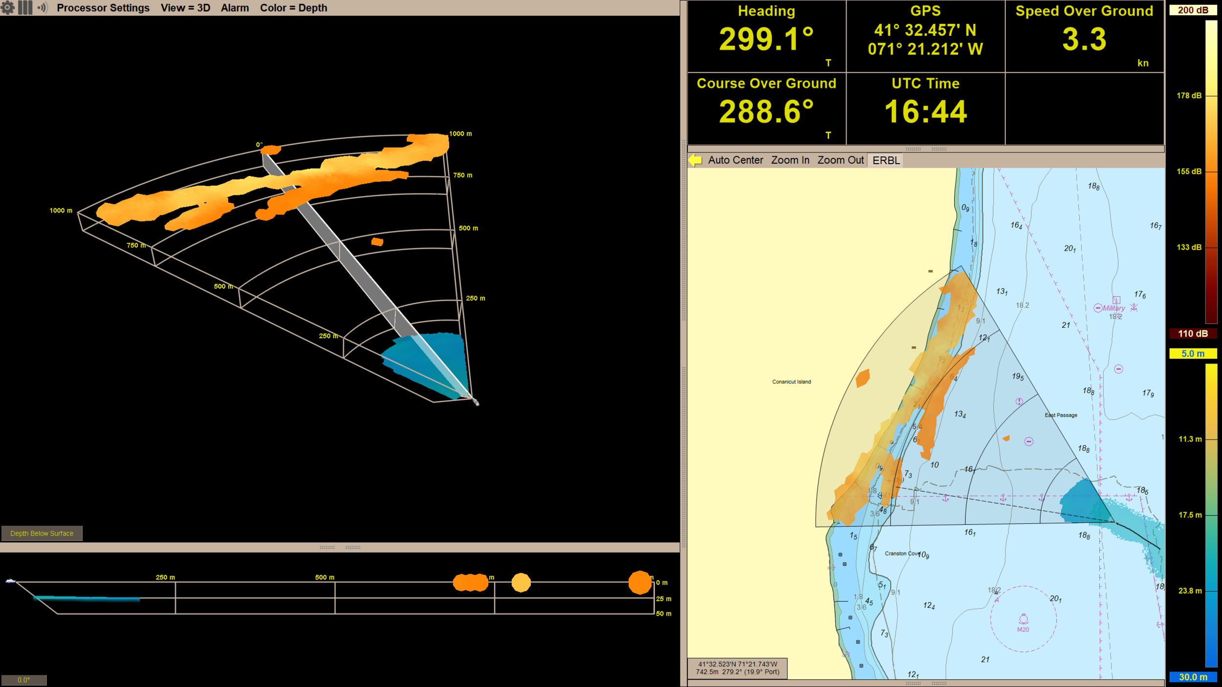 Argos 1000 — FarSounder 3D Forward Looking Sonar for Navigation