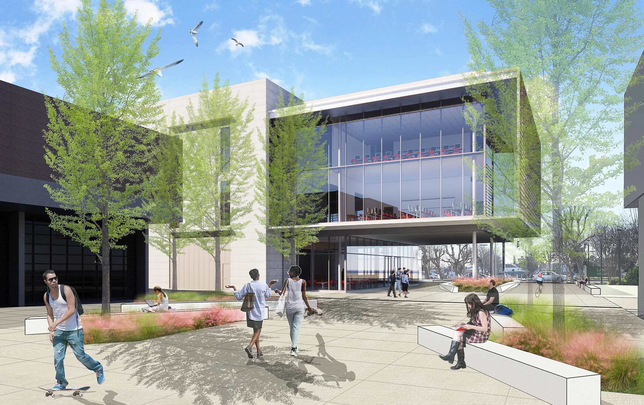 Laney College Library — Mantle Landscape Architecture
