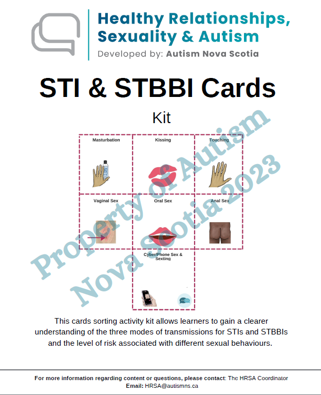 Types of STIs/STBBIs Cards — Exploring the Spectrum