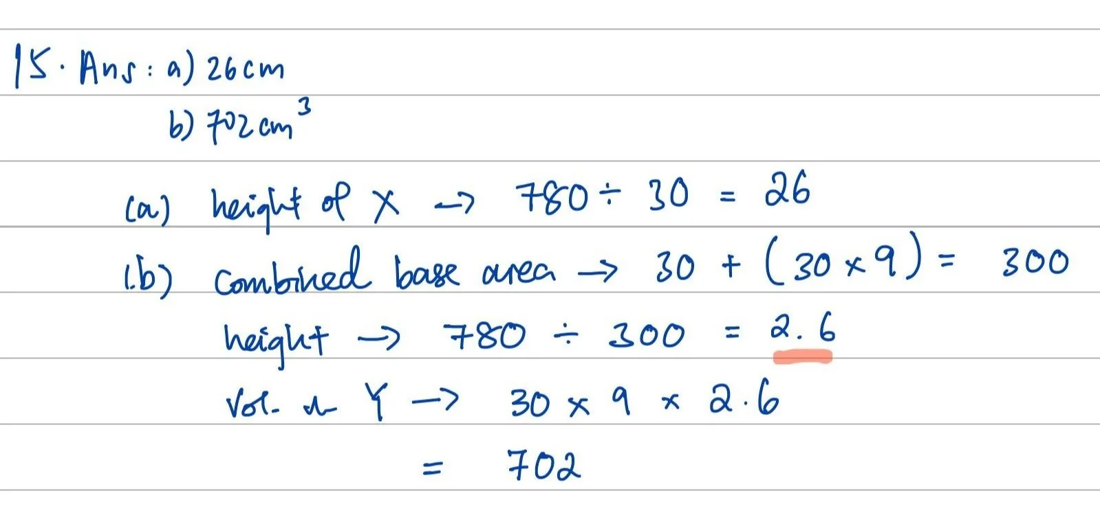 PSLE Math 2018 Paper 2 Question 15