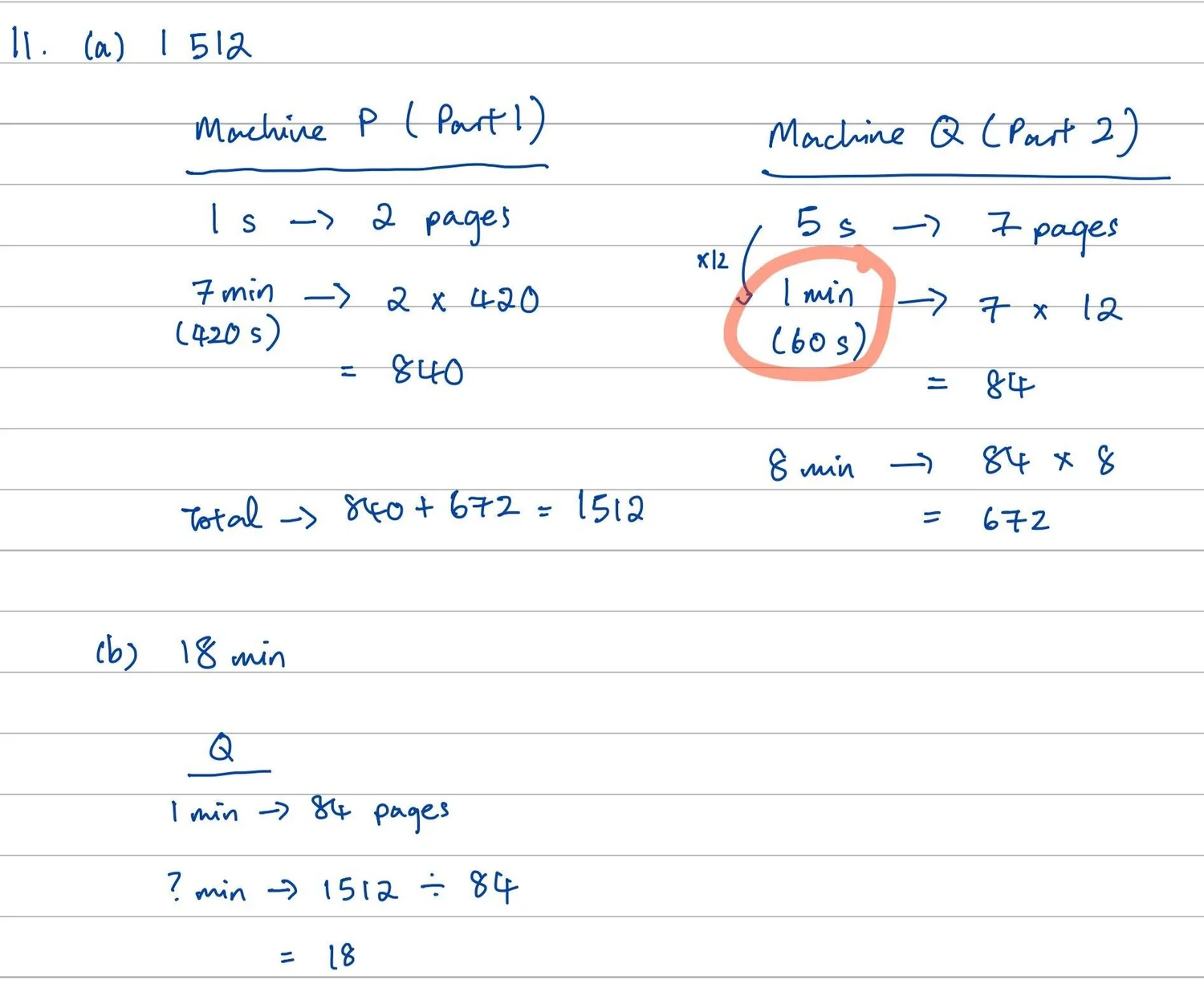 PSLE Math 2020 Paper 2 Question 11