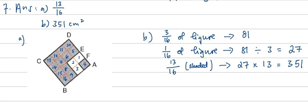 PSLE Math 2018 Paper 2 Question 7